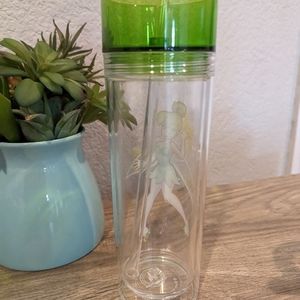 Disney | Kitchen | Disneys Tinkerbell Tinker Bell Tumbler Cup ...